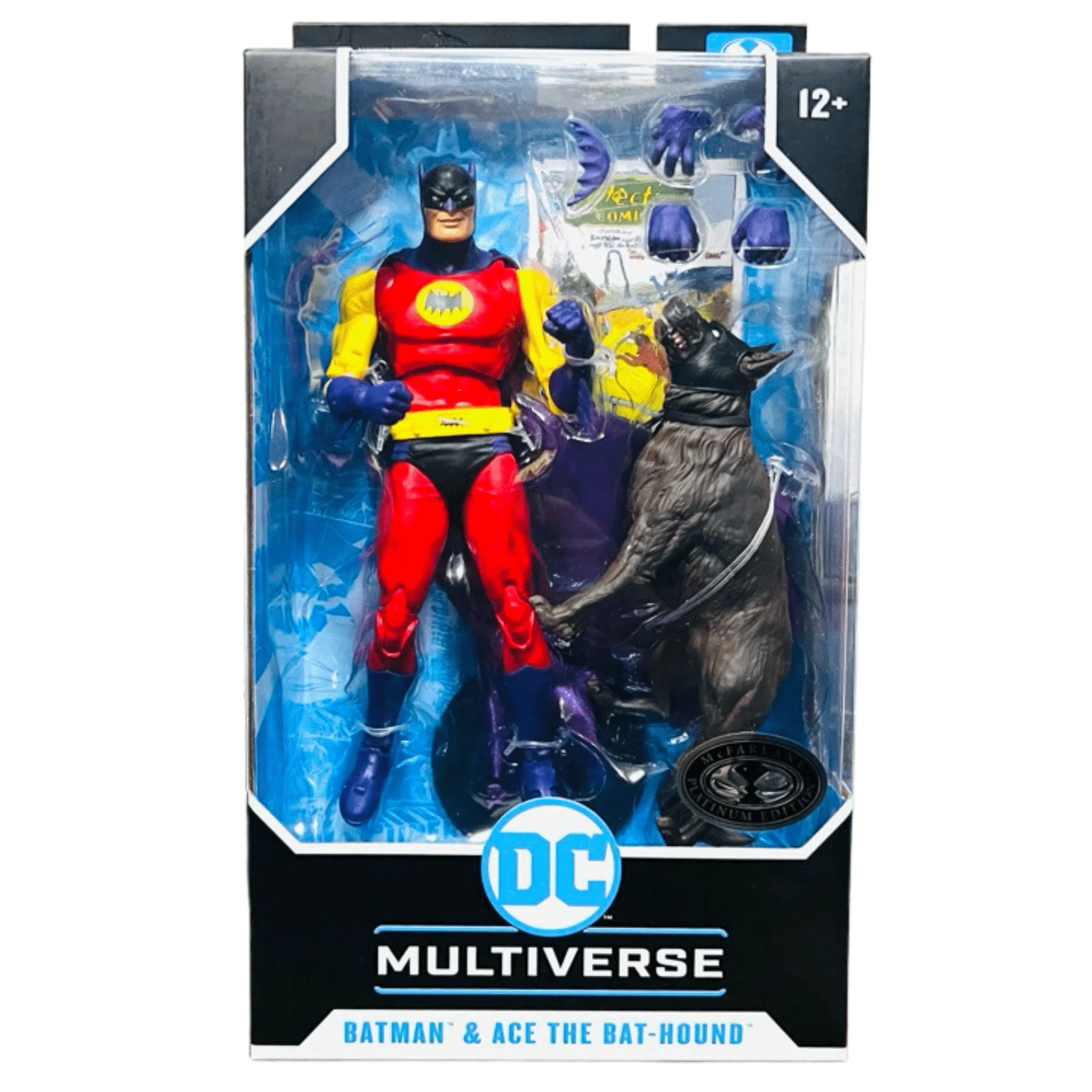 DC Multiverse Batman & Ace The Bathound (Silver Age) - Platinum Editio ...