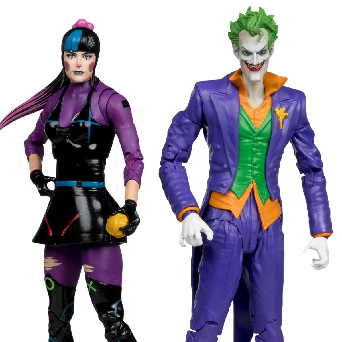 DC Multiverse The Joker and Punchline 2-Pack – Geek City Toys ...