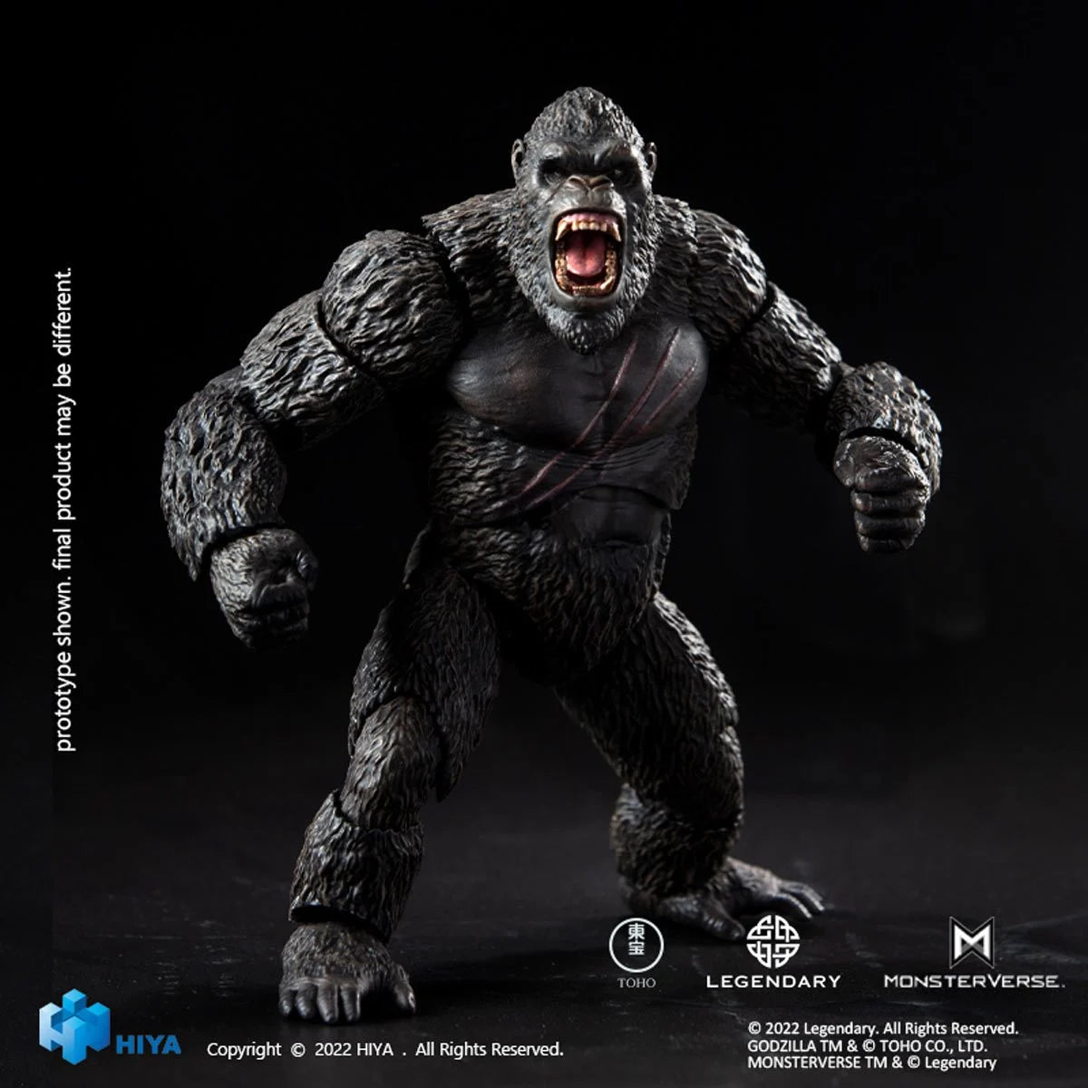 Godzilla vs. Kong Kong Exquisite Basic Action Figure - Previews Exclus ...